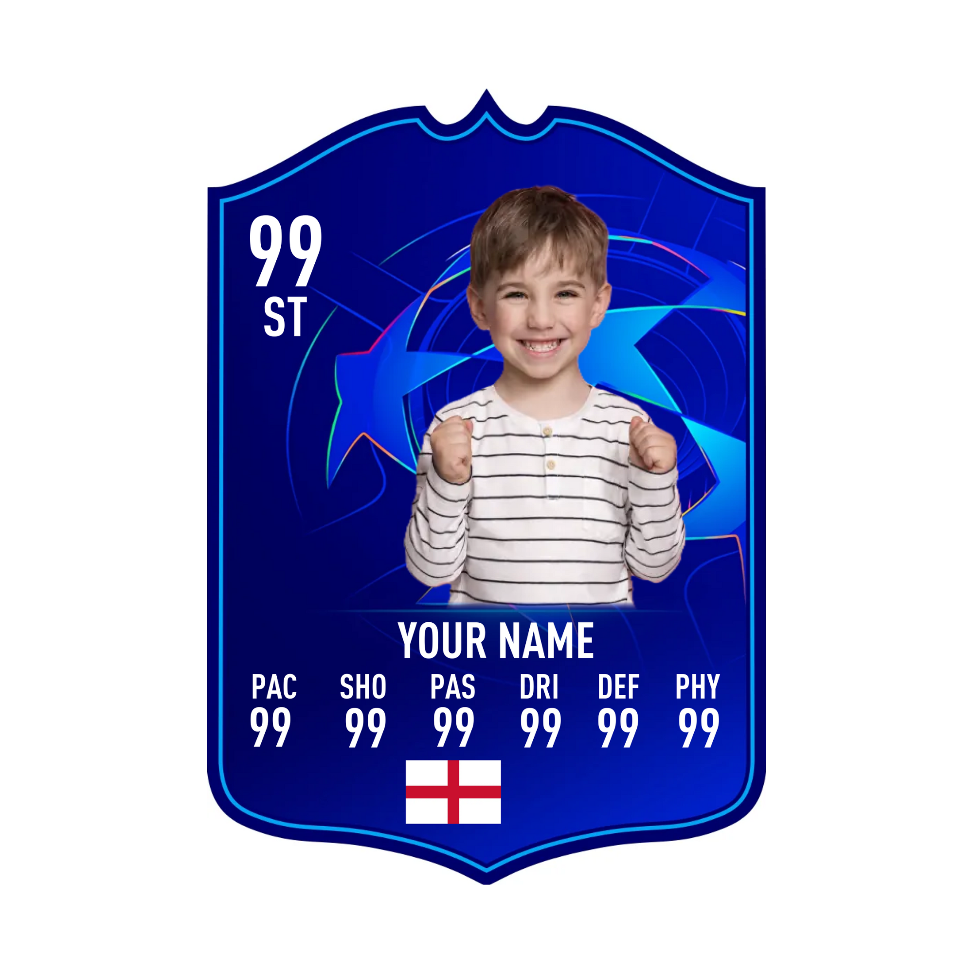 FC26 Champions League RTTK Card | Custom Football Card Gift – All Star ...